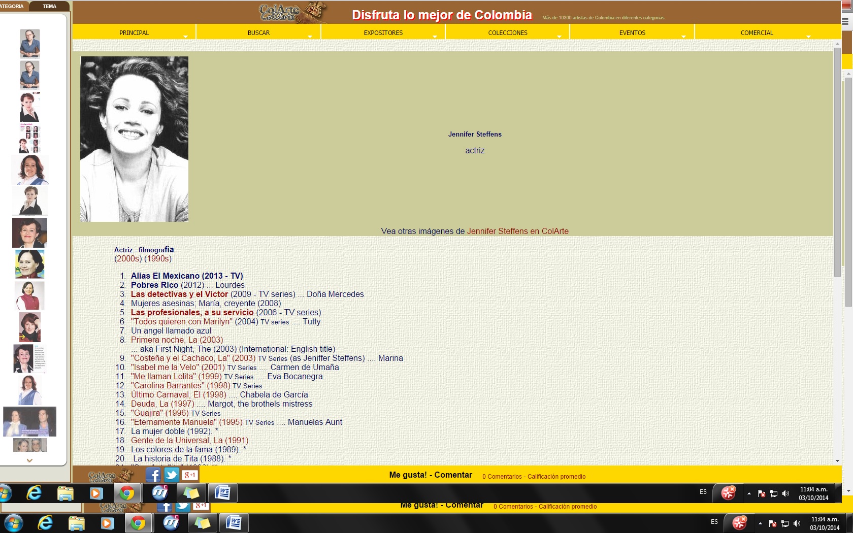 Jennifer Steffens habla sobre la actuación | Mariposas al atardecer